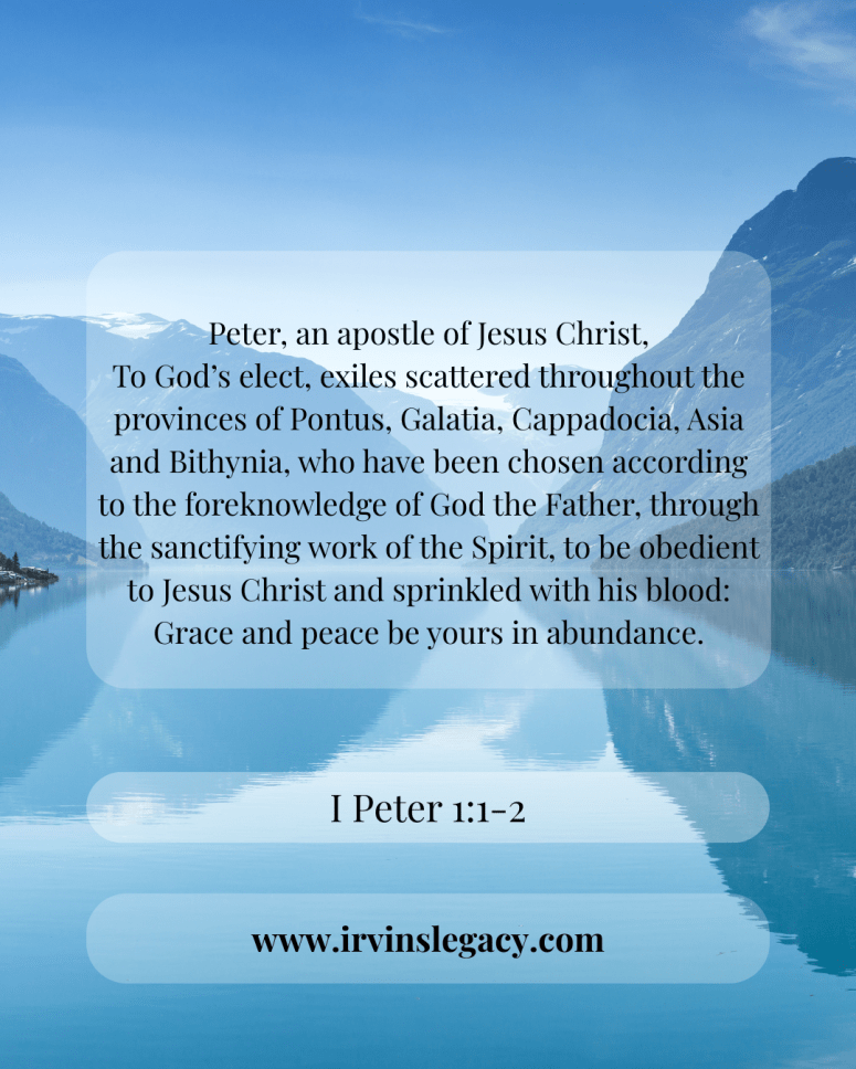 The God of our Salvation – Irvin's Legacy